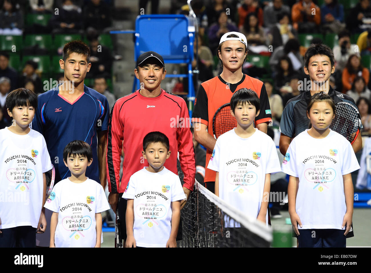 Tokyo, Japan. 22nd Nov, 2014. (L-R) Kaichi Uchida, Takao Suzuki, Taro ...