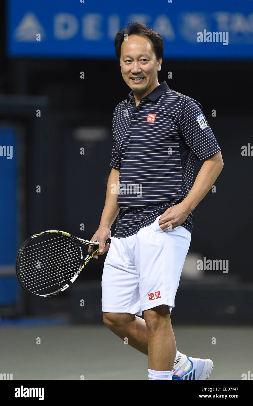 Tokyo, Japan. 22nd Nov, 2014. Michael Chang (USA) Tennis : Dream Tennis ...