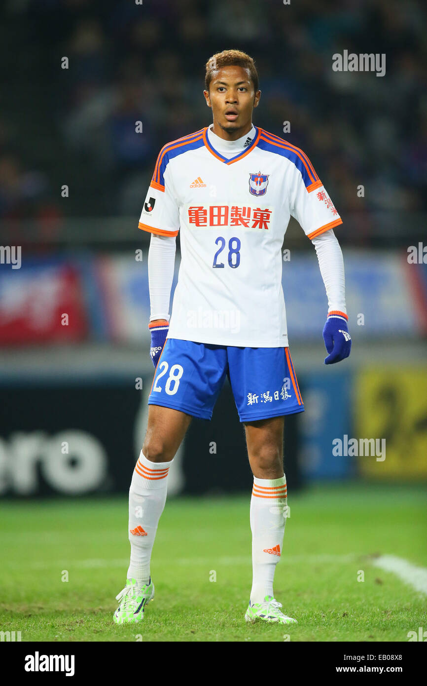 Ajinomoto Stadium, Tokyo, Japan. 22nd Nov, 2014. Musashi Suzuki ...