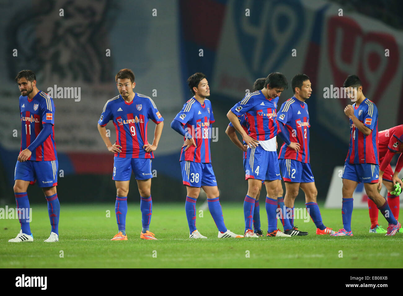 Ajinomoto Stadium, Tokyo, Japan. 22nd Nov, 2014. FC Tokyo team group ...
