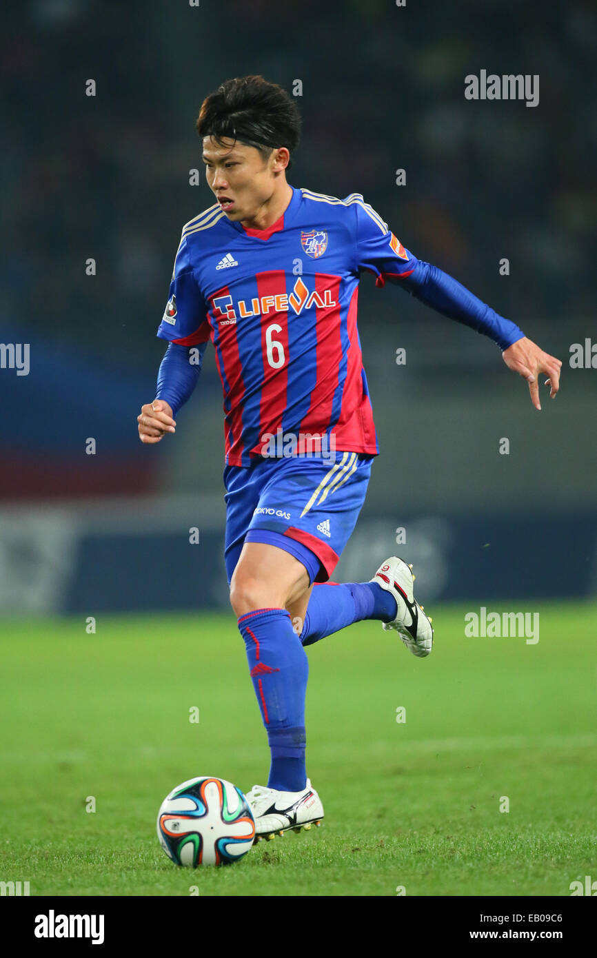 Ajinomoto Stadium, Tokyo, Japan. 22nd Nov, 2014. Kosuke Ota (FC Tokyo ...