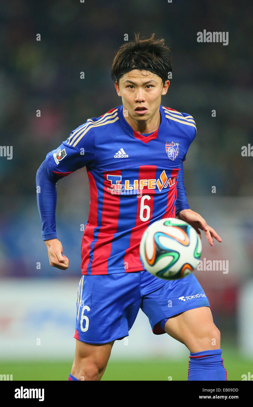 Ajinomoto Stadium, Tokyo, Japan. 22nd Nov, 2014. Kosuke Ota (FC Tokyo ...