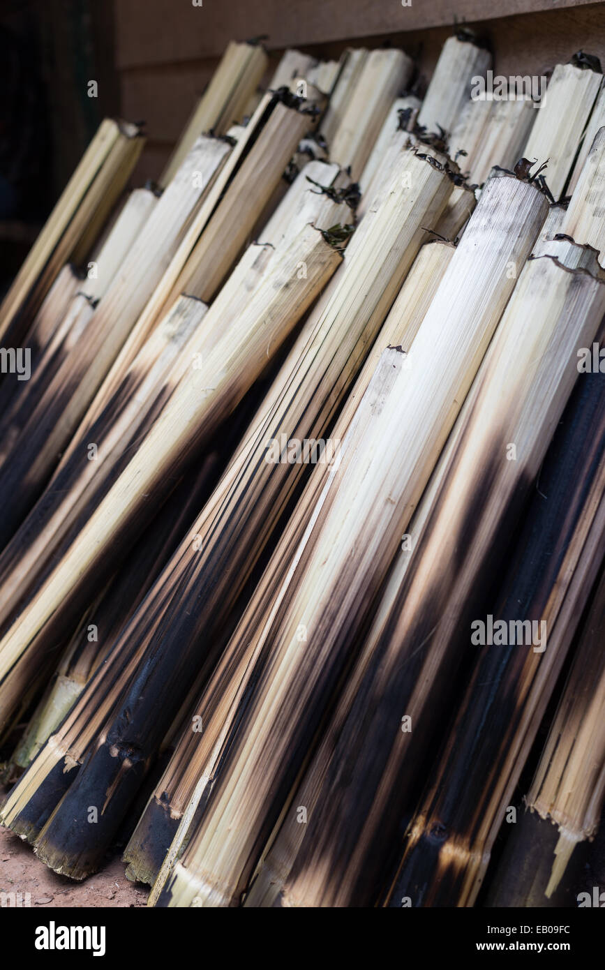 Food bamboo tubes hi-res stock photography and images - Alamy