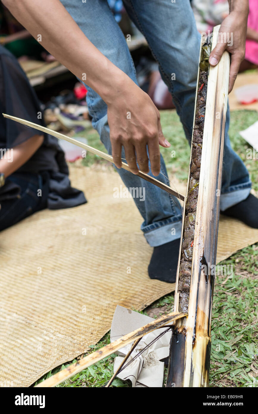 Human bamboo hi-res stock photography and images - Alamy