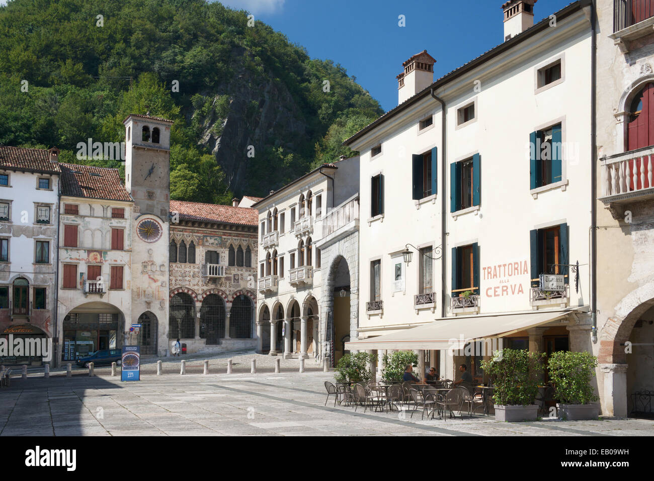 Loggia Serravalese Piazza Flaminio Vittorio Veneto Treviso Province ...