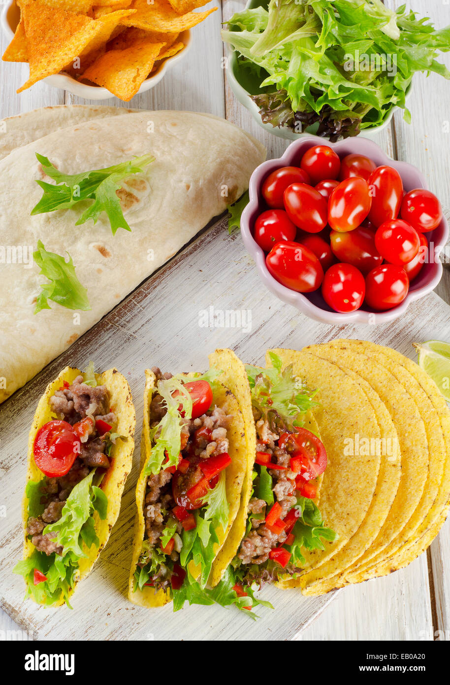 Mexican junk food hi-res stock photography and images - Alamy