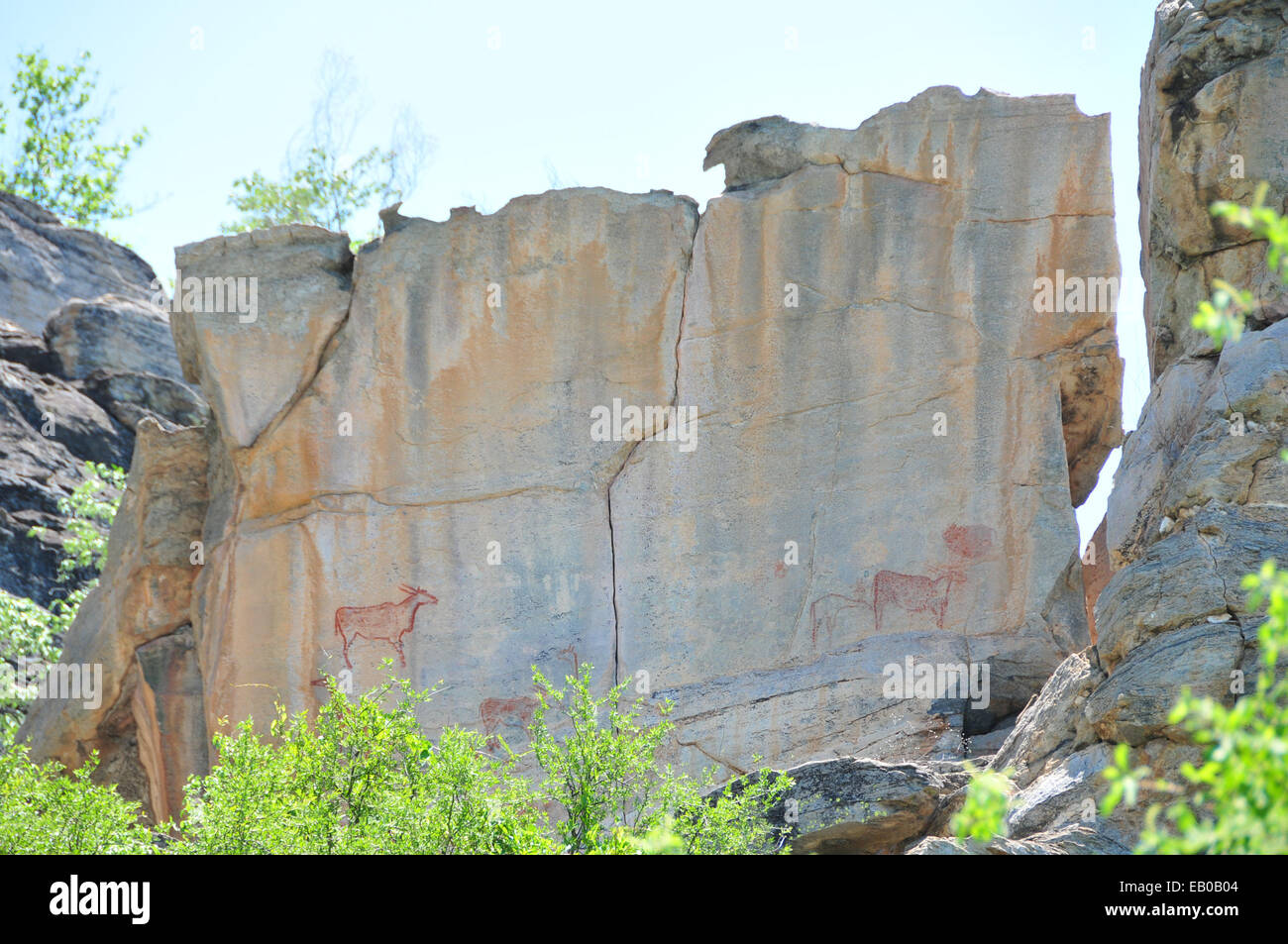 Gaborone. 22nd Nov, 2014. Photo taken on Nov. 22, 2014 shows rock ...