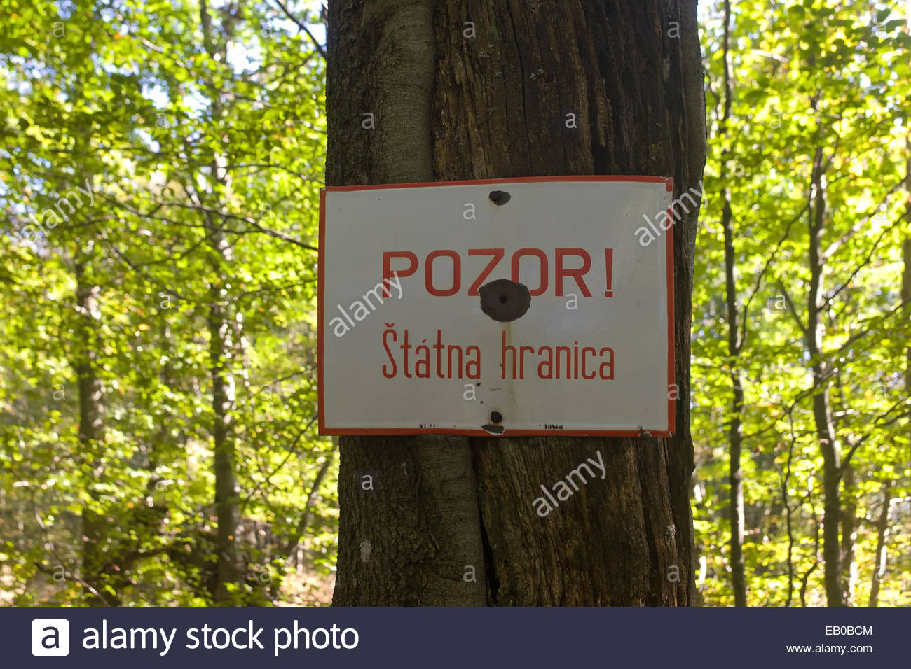 Border Sign Stock Photos & Border Sign Stock Images - Alamy