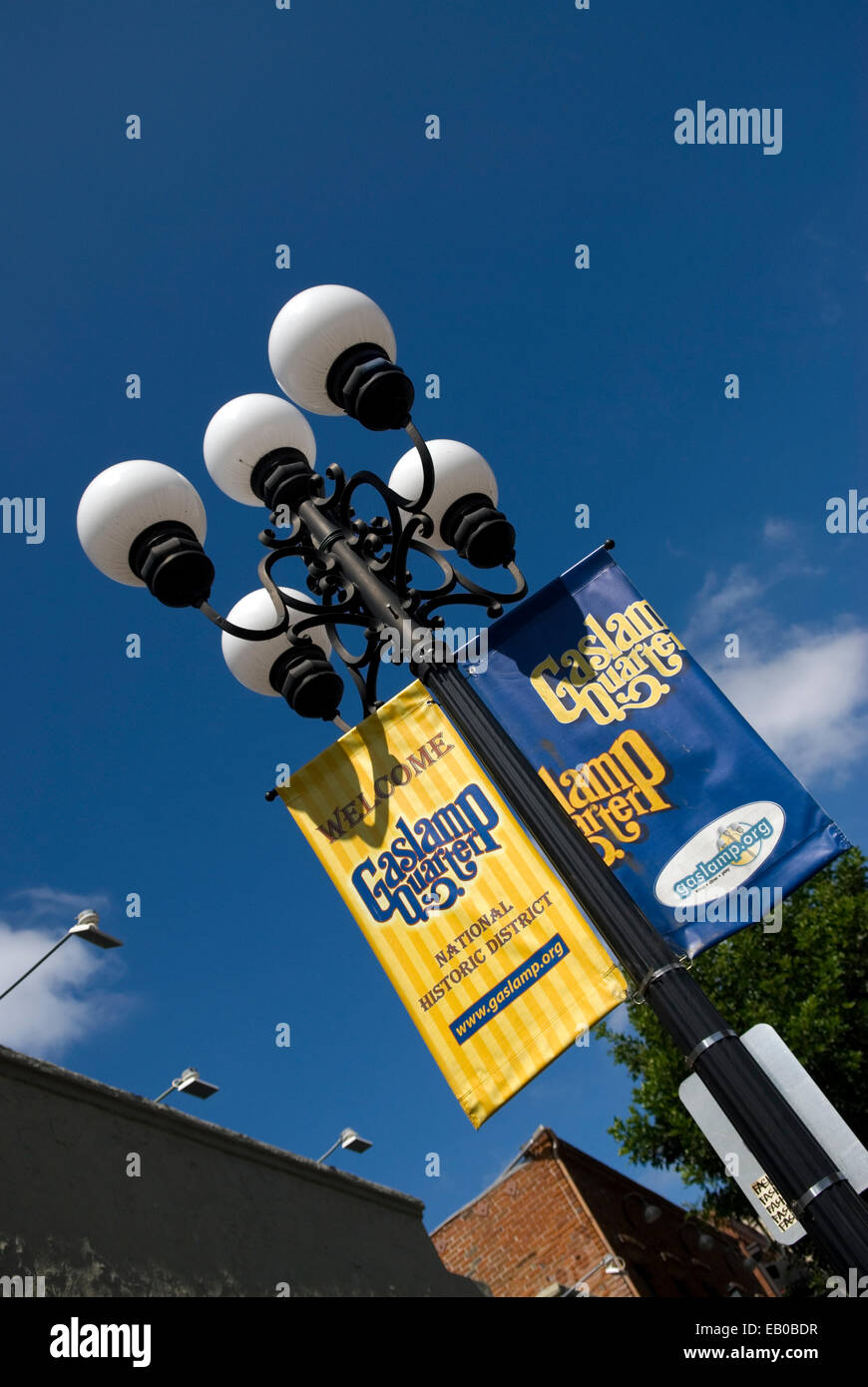 Gaslamp Quarter San Diego California USA Stock Photo - Alamy