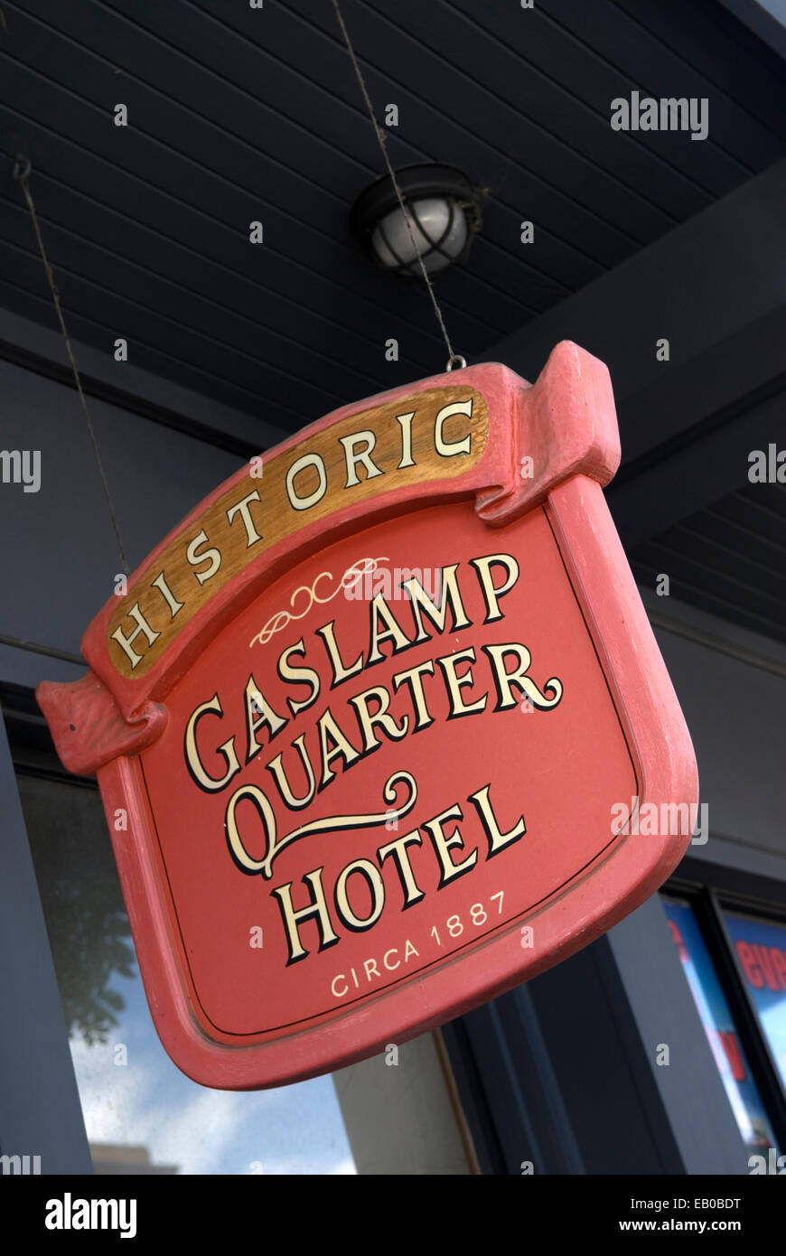 Gaslamp Quarter Hotel San Diego California USA Stock Photo - Alamy