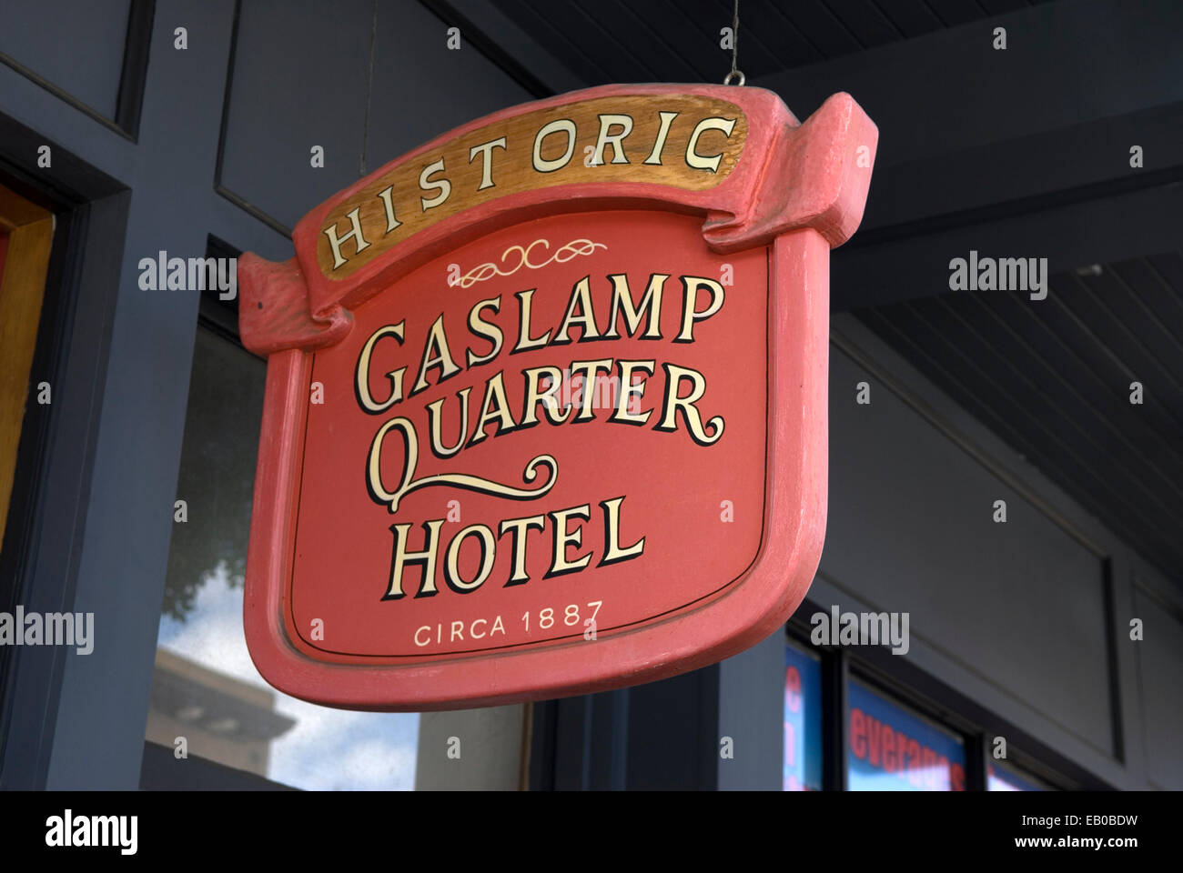 Gaslamp Quarter Hotel San Diego California USA Stock Photo - Alamy
