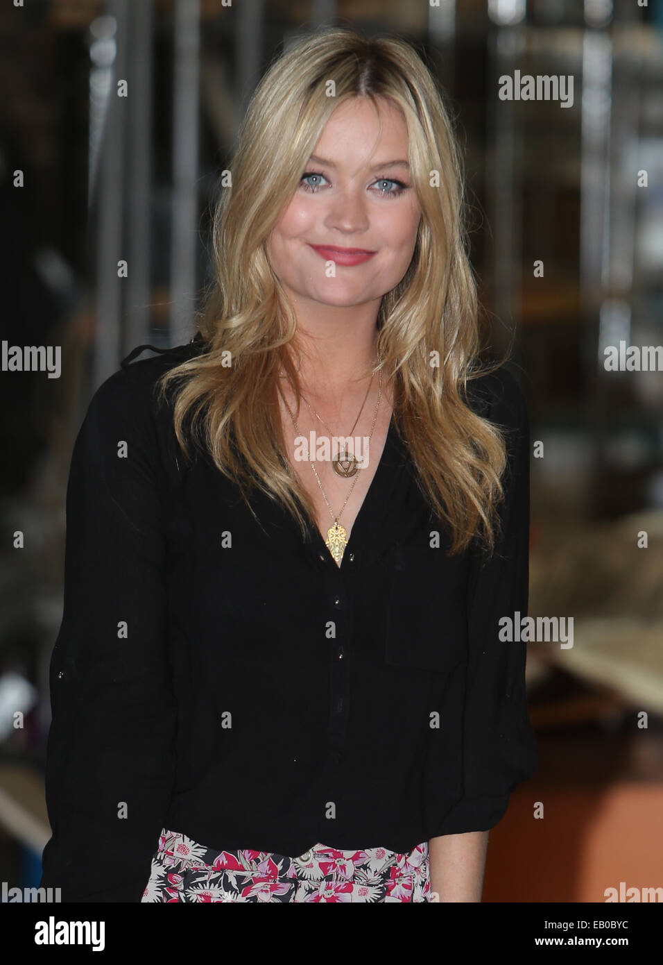 Laura Whitmore outside ITV Studios Featuring: Laura Whitmore Where ...