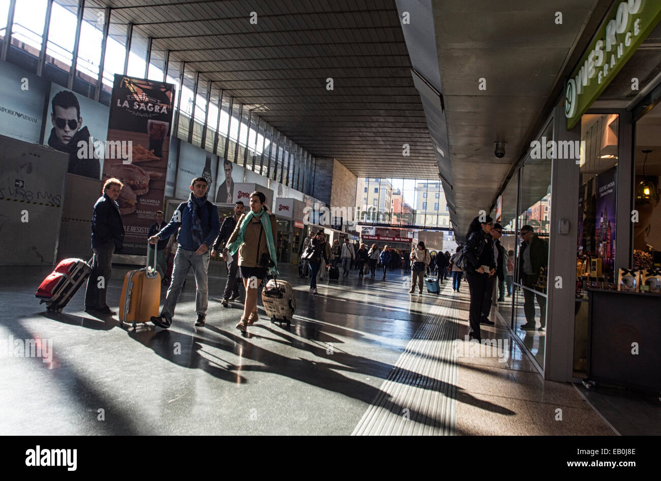 Roma Termini: the main railway station in Rome, Italy Stock Photo - Alamy