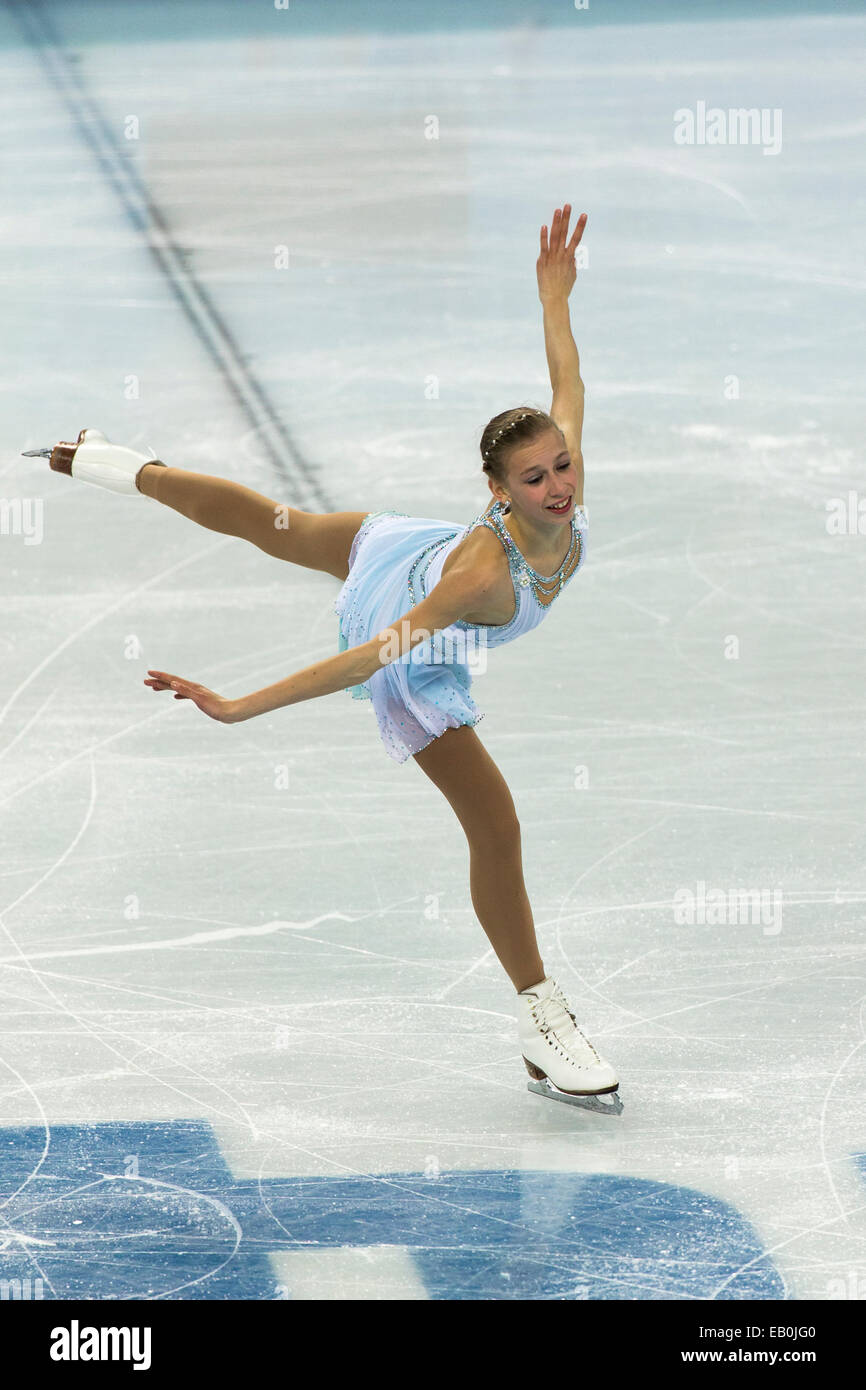 Polina Edmunds (USA) competing in the Figure Skating Free Skate at the ...
