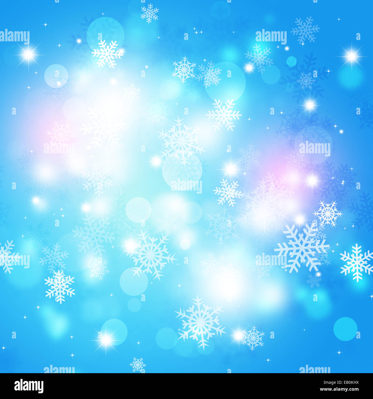 Light Blue Holiday Background