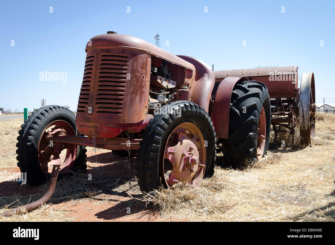 Old Tractor, Kulgera, Northern Territory, Australia Stock Photo - Alamy