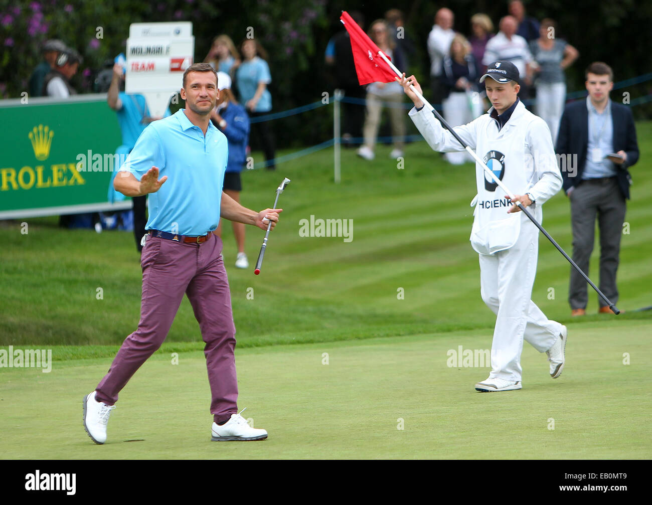 BMW PGA Championship Pro Am at Wentworth Golf Club in Virginia Water ...