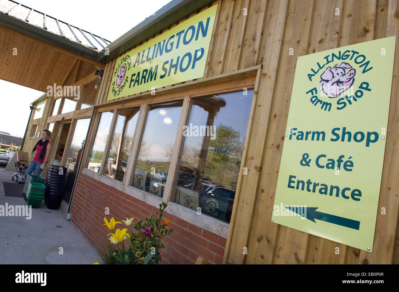 Allington Farm Shop, Chippenham, Wiltshire,UK Stock Photo - Alamy