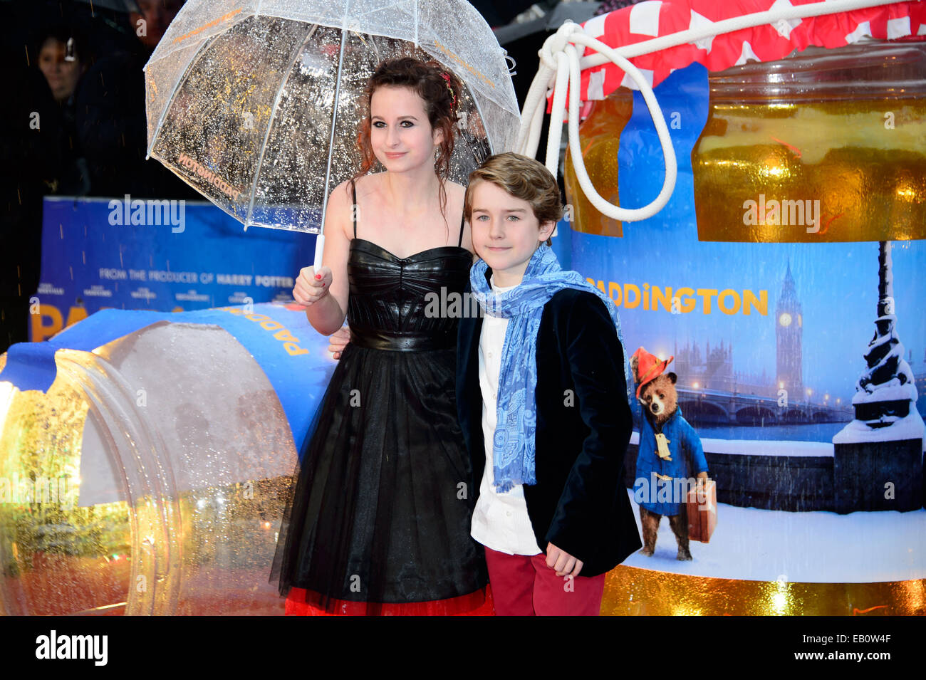 Madeleine Harris and Samuel Joslin at the world premiere of the film ...