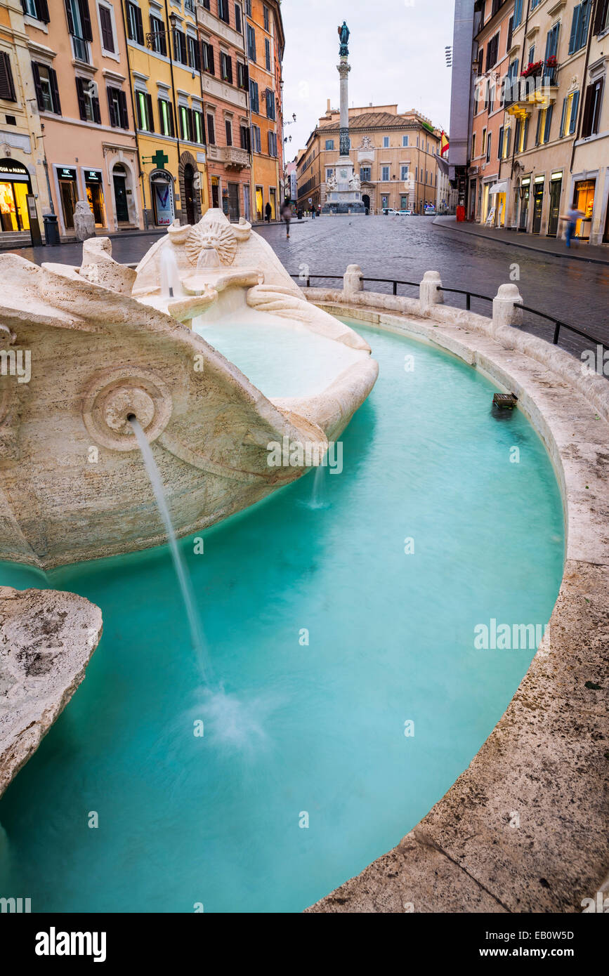 Piazza di Spagna, Rome, Italy Stock Photo - Alamy