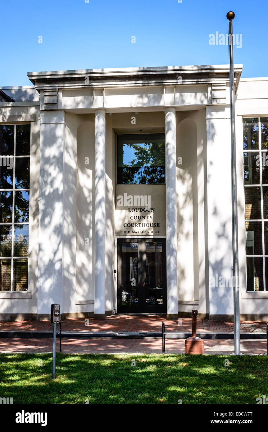 Loudoun County Courthouse, 18 East Market Street, Leesburg, Virginia ...