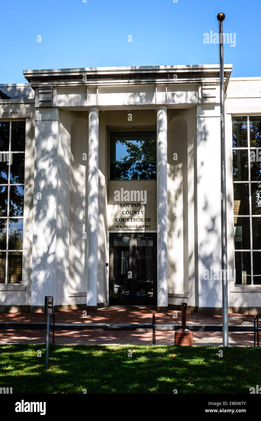 Loudoun County Courthouse, 18 East Market Street, Leesburg, Virginia ...