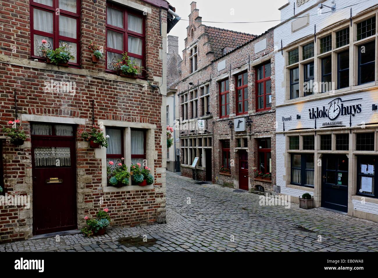 Patershol area of Ghent, Belgium Patershol Ghent Belgium Medieval ...