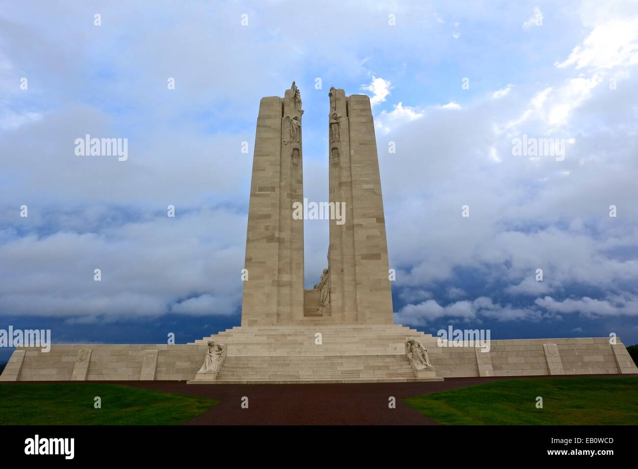 Canadian National Vimy Ridge Memorial, France.Dedicated to the Canadian ...