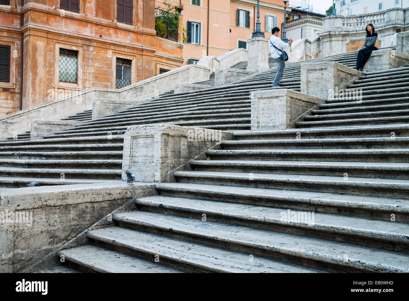 The Spanish Steps in Rome Italy Stock Photo - Alamy