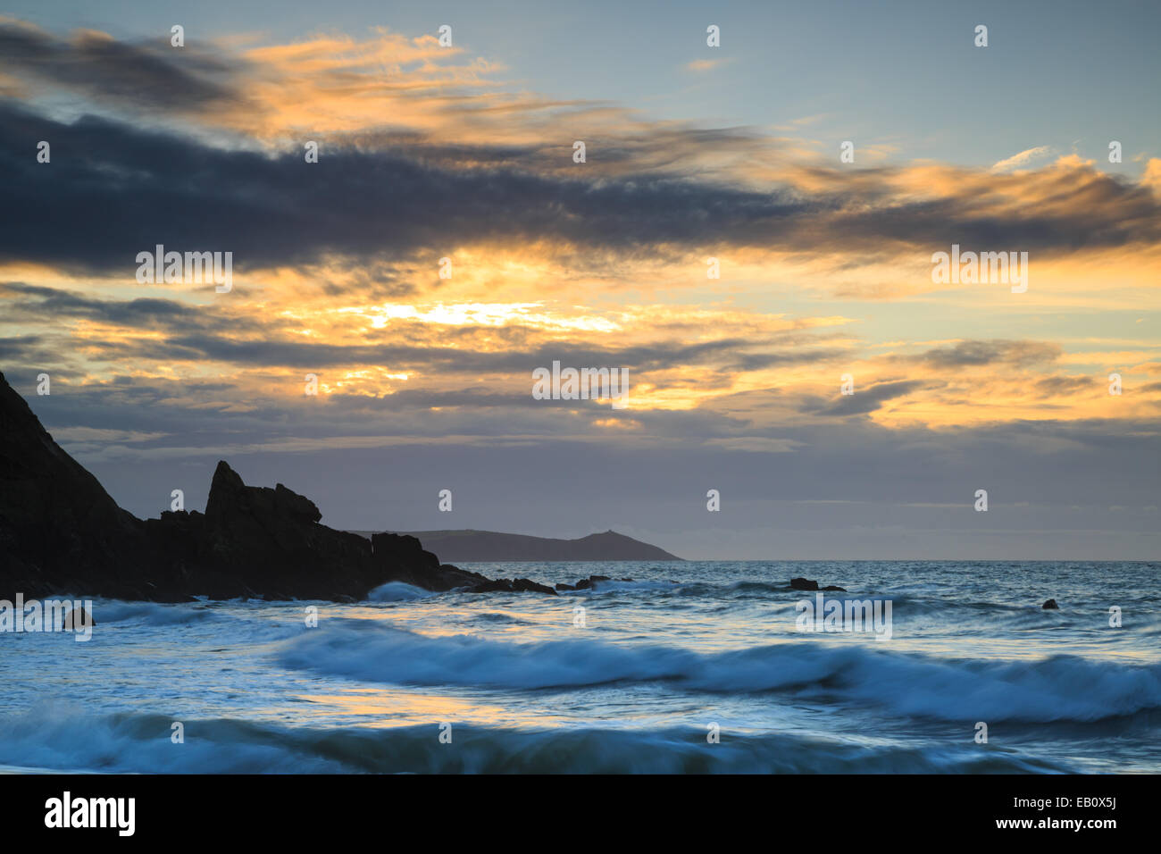 Portwrinkle First Light Stock Photo - Alamy