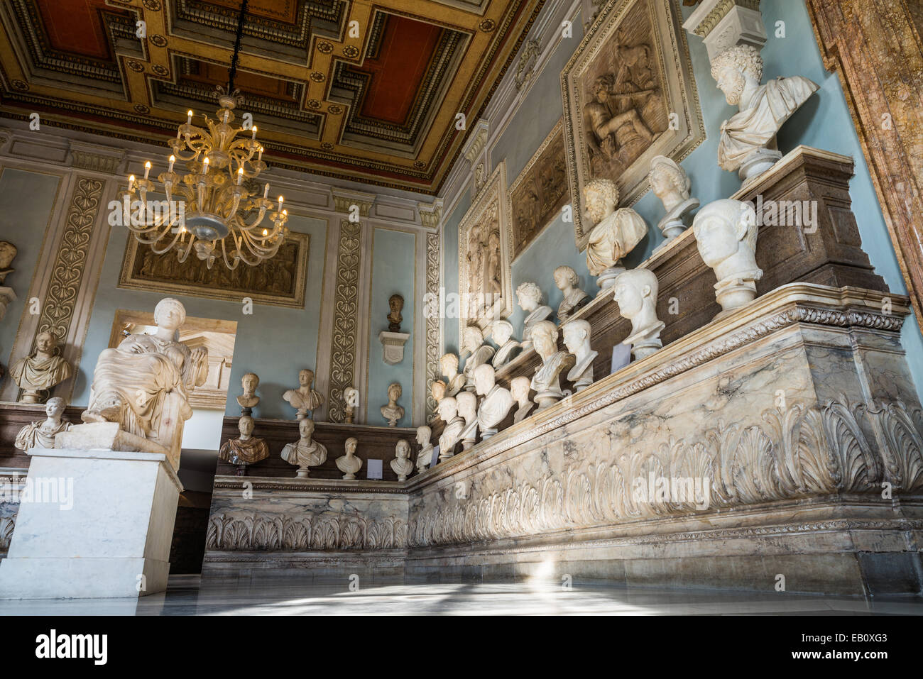 Hall of emperors capitoline museum hi-res stock photography and images ...