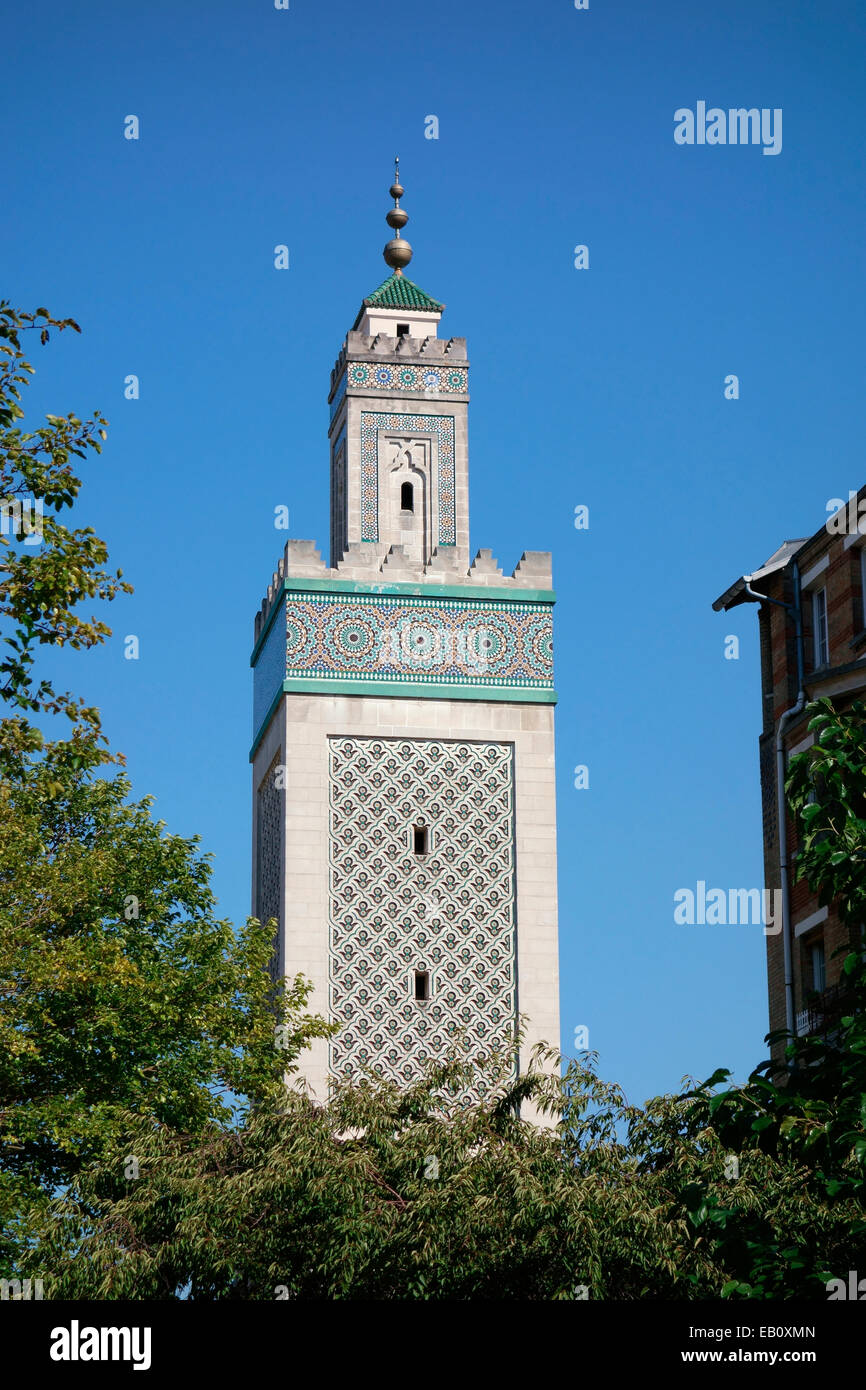Grande mosquee de paris hi-res stock photography and images - Alamy