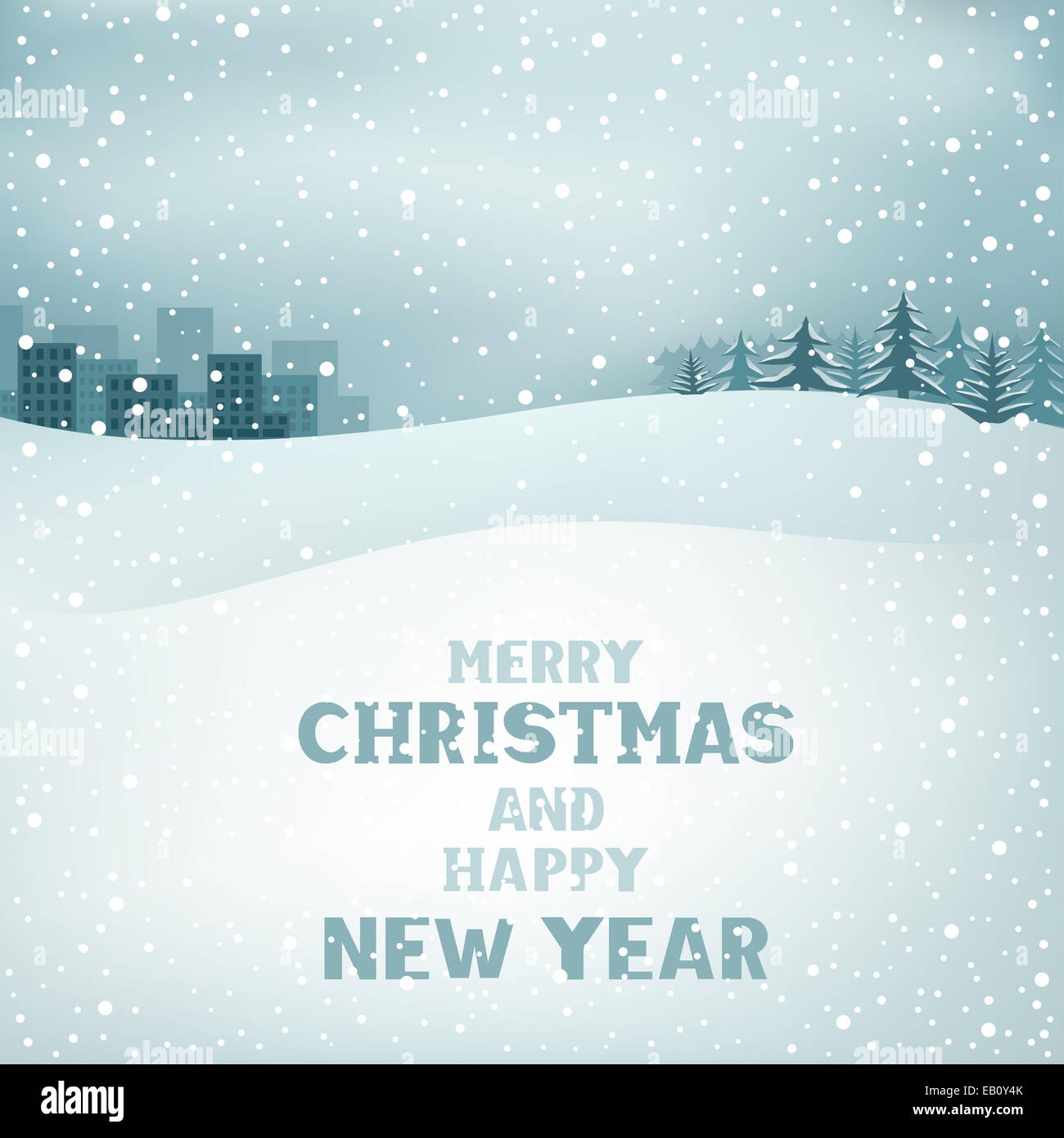 Window winter forest text hi-res stock photography and images - Alamy