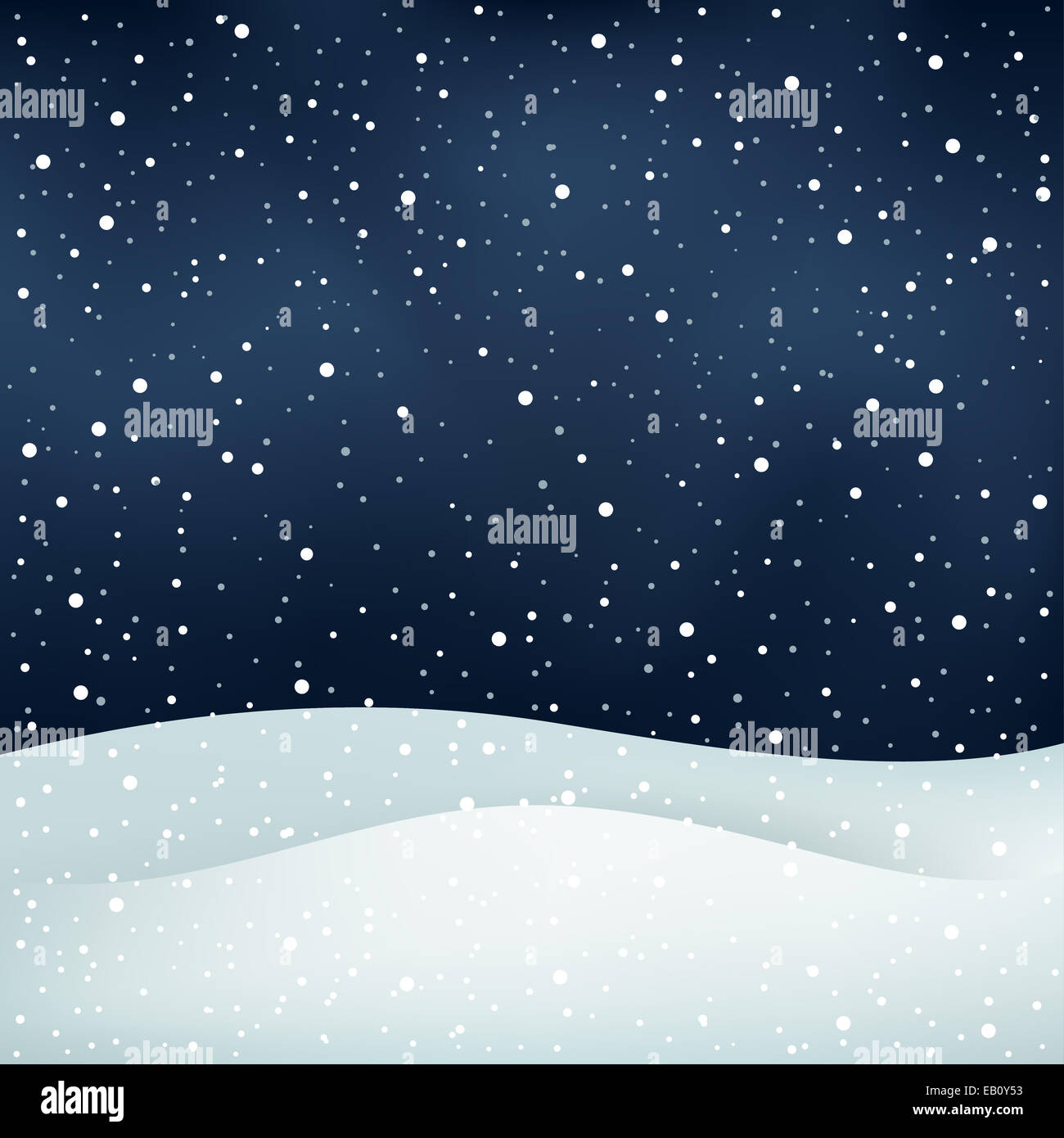 snowfall night background Stock Photo - Alamy