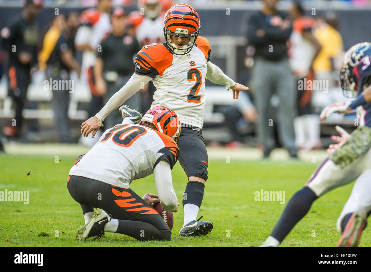 Cincinnati bengals kicker hi-res stock photography and images - Alamy