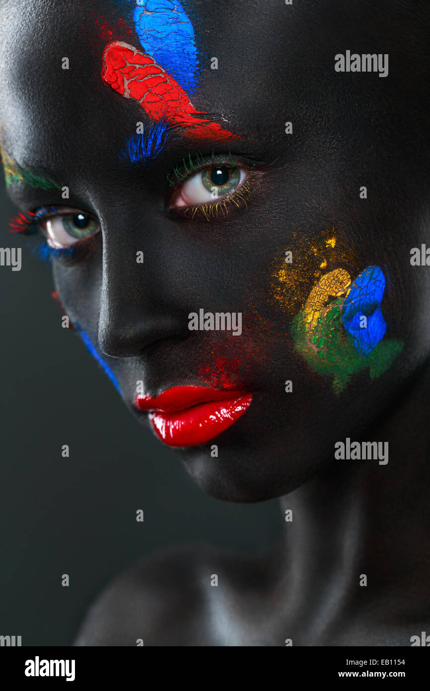 Woman mask face creative hi-res stock photography and images - Alamy