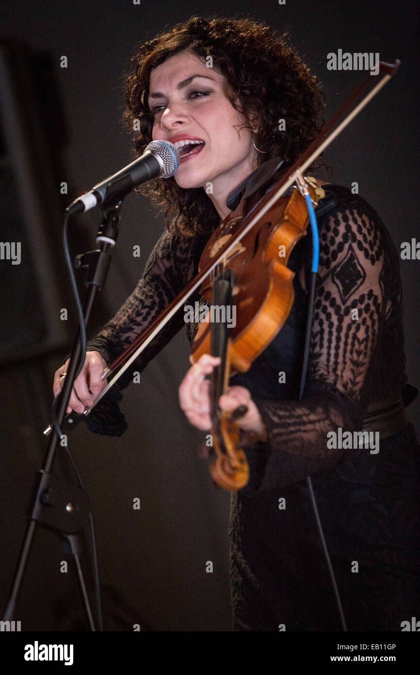 Ameno, Italy. 23th November, 2014. The Mexican-American folk singer ...