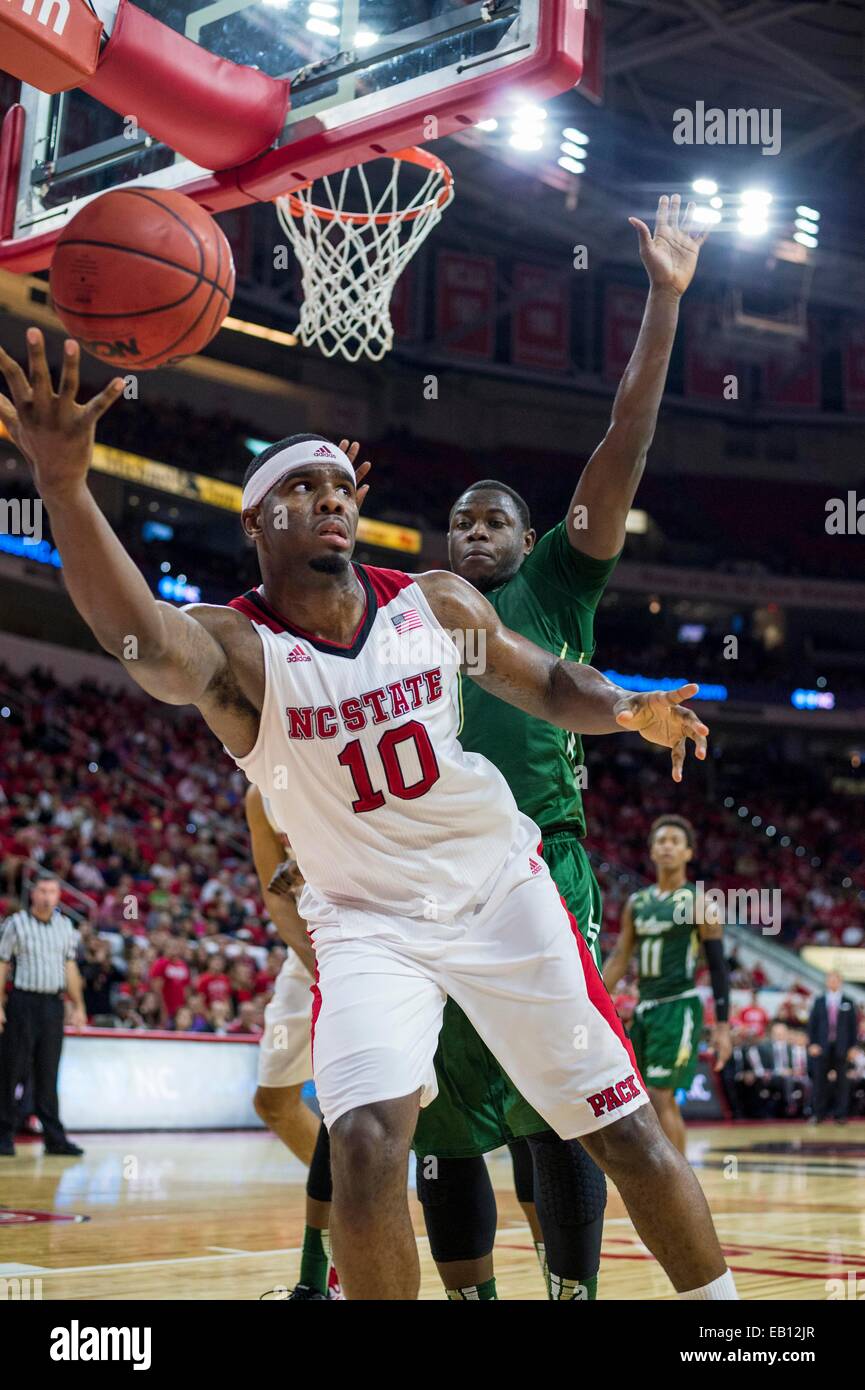 Raleigh, NC, USA. 23rd Nov, 2014. NC State F Lennard Freeman (10 ...