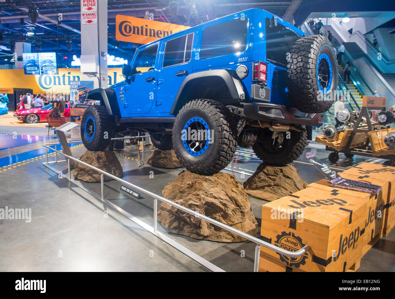 Jeep at the SEMA Show in Las Vegas Stock Photo - Alamy
