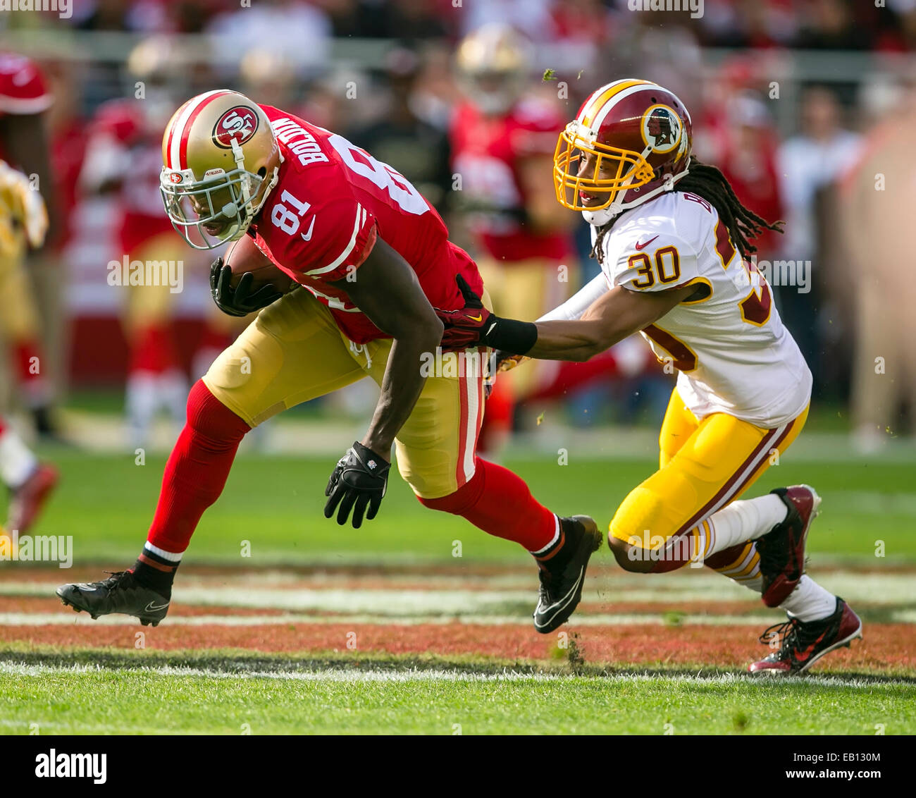 San Francisco, USA. 23rd Nov, 2014. San Francisco 49ers wide receiver ...