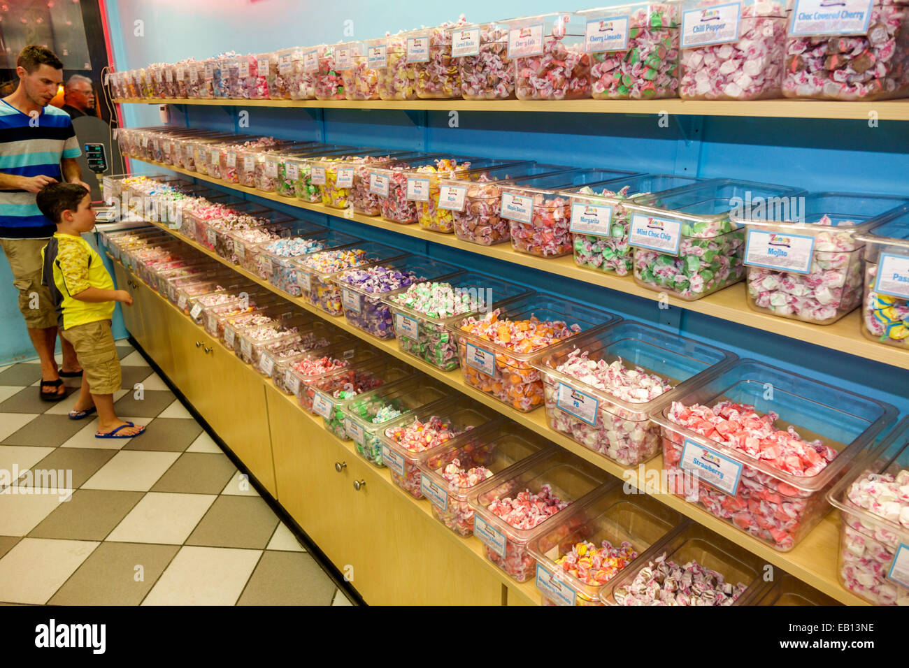 Zenos boardwalk sweet shop hi-res stock photography and images - Alamy