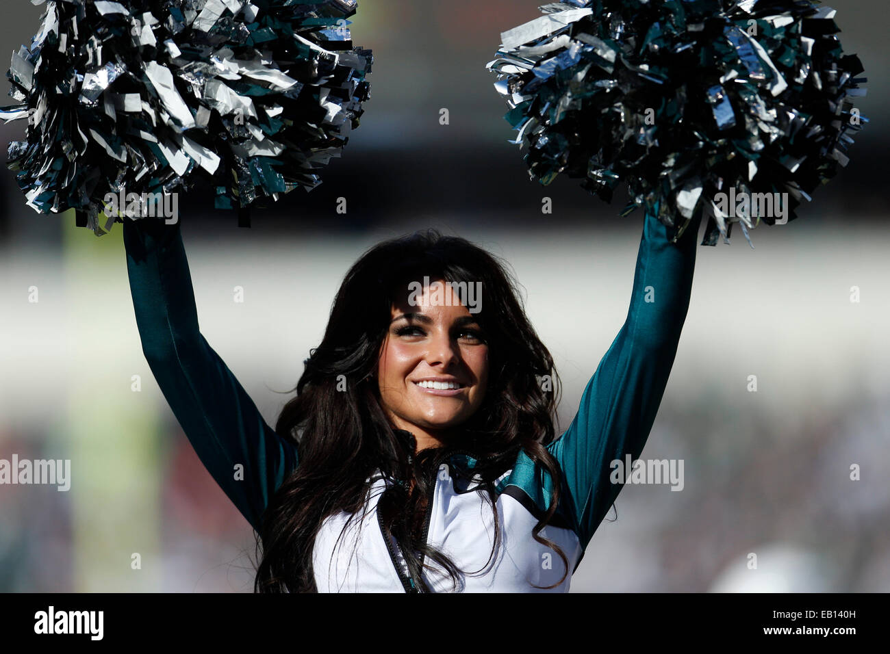 November 23, 2014: The Philadelphia Eagles Cheerleaders in action ...