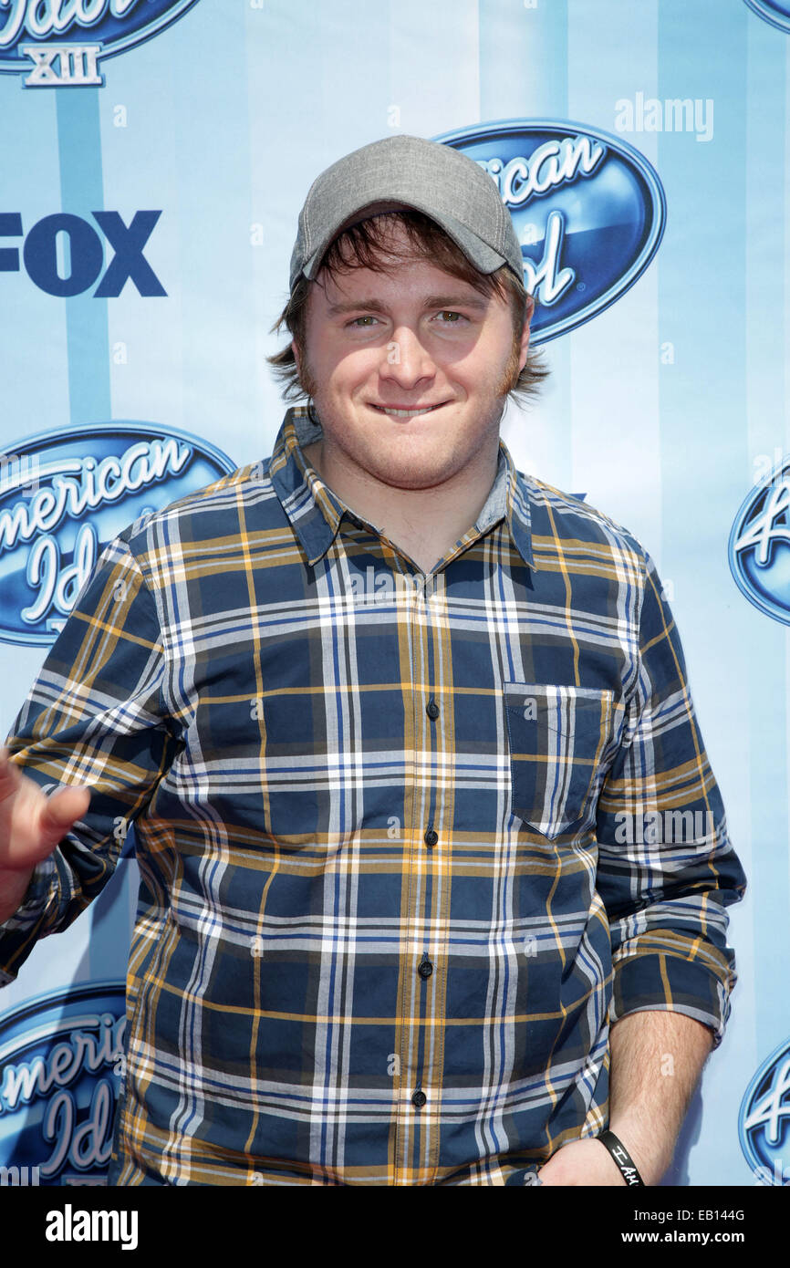 Celebrities attend Fox's 'American Idol' XIII Finale at Nokia Theatre L ...