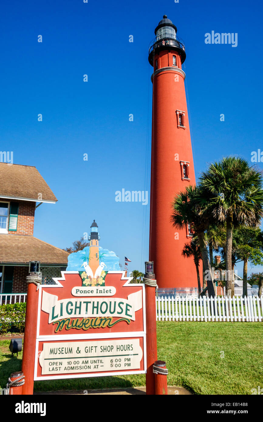 Daytona Beach Florida,Ponce de Leon Inlet water Light,lighthouse,museum ...