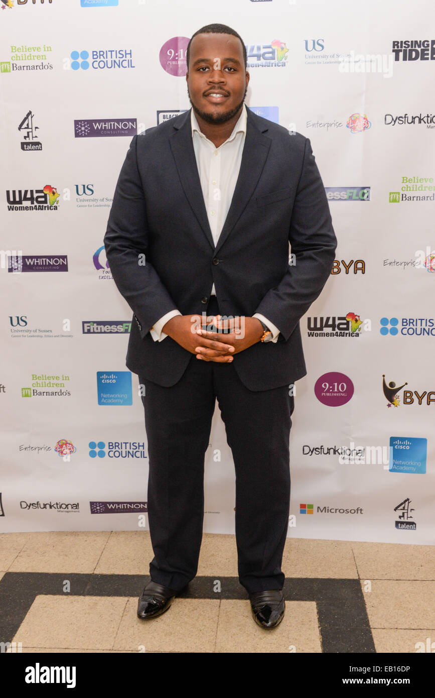 London, UK. 23rd November, 2014. Nominees Kenneth Chidi lkeji attends ...