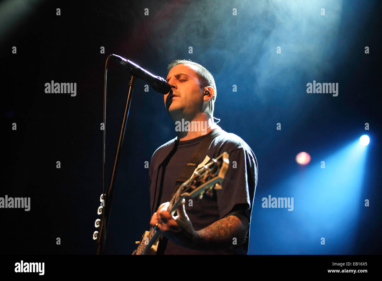 Birmingham, UK. 24th Nov, 2014. American rock band Bayside perform live ...