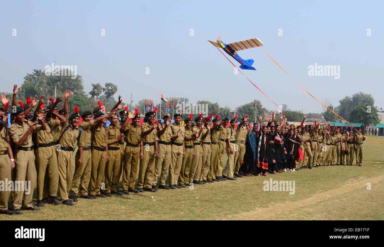 NCC cadets participate in parade during NCC day celebration in ...