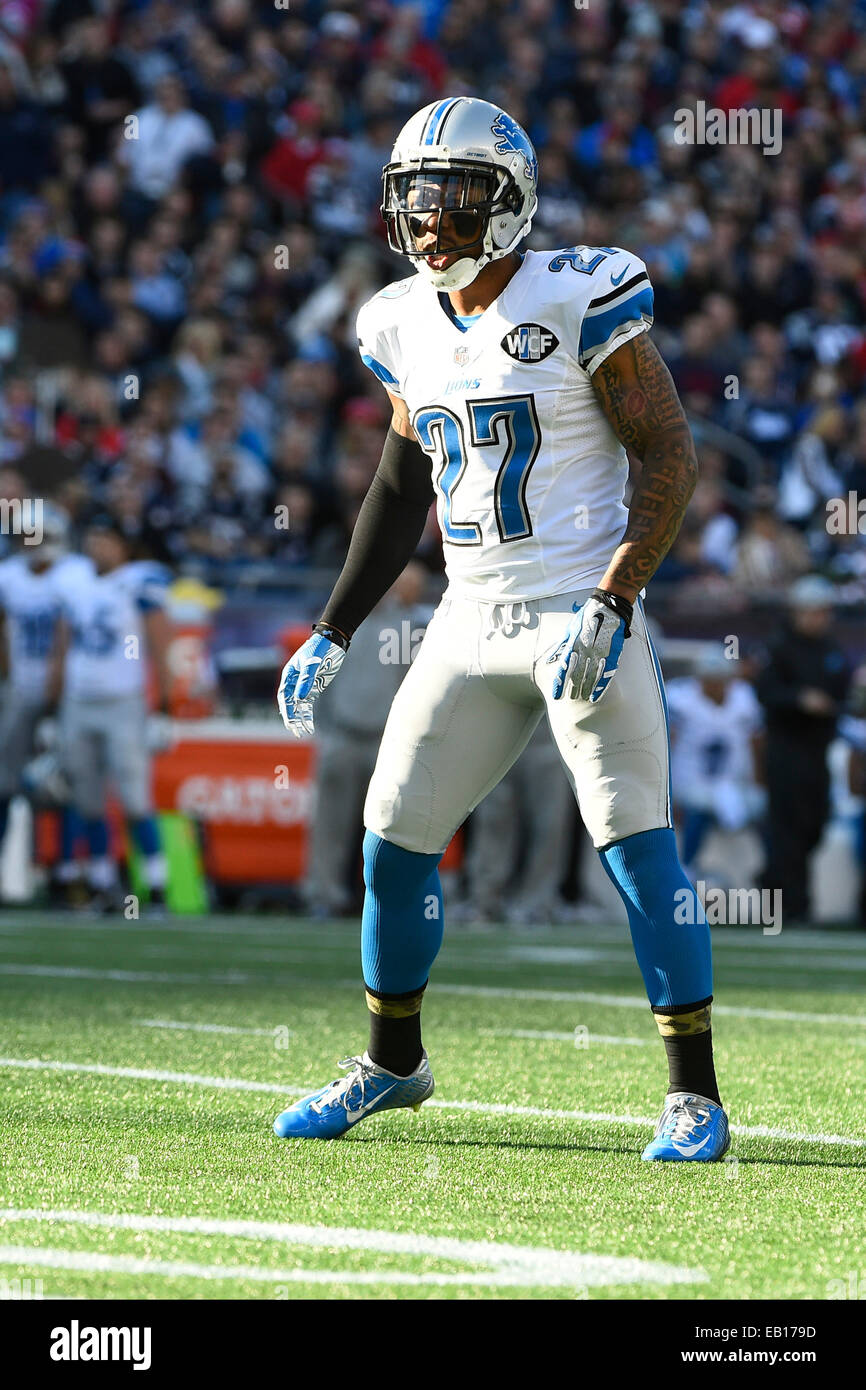 Foxborough, Massachusetts, USA. 23rd November, 2014. Detroit Lions free ...