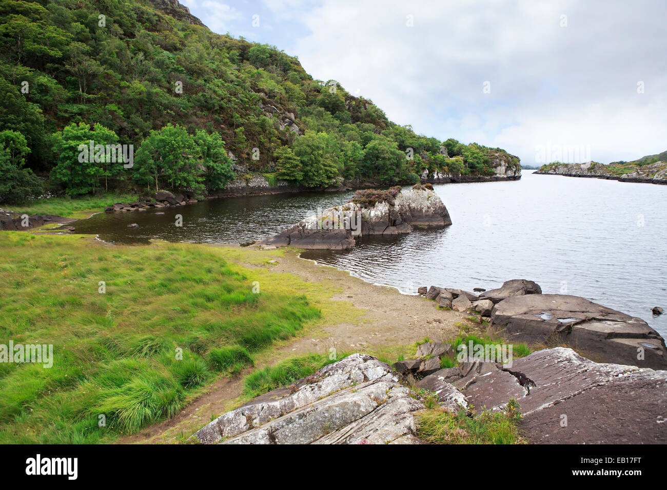 Beautiful Upper Lake in Killarney National Park Stock Photo - Alamy