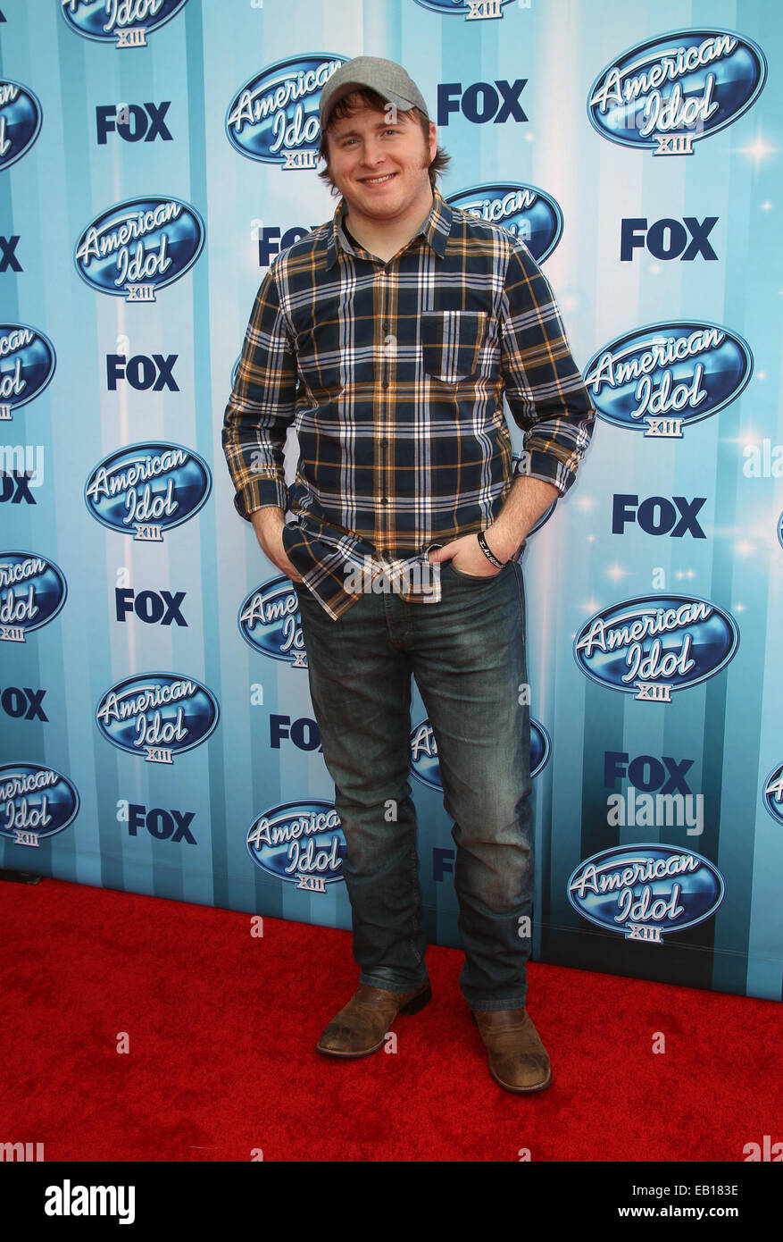 American Idol XIII Grand Finale - Arrivals Featuring: Ben Briley Where ...